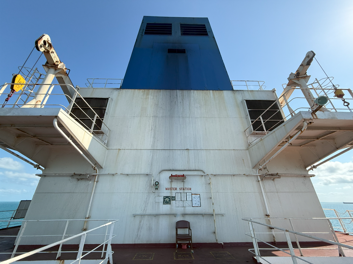 3D Scanning of Cargo Ship